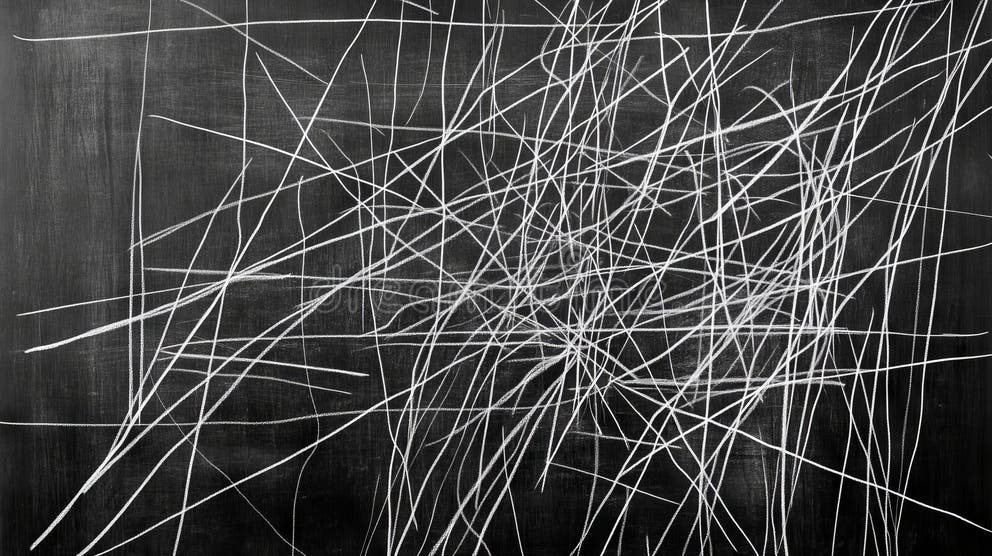 An Abstract Image Consists of Grayscale Tones, a Hazy Texture, and a ...