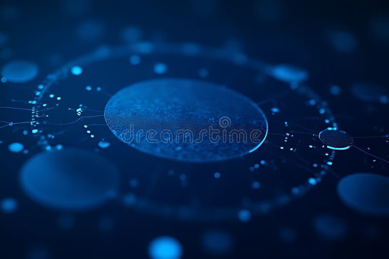 An Abstract Image Depicts a Network of Interconnected Nodes in Deep ...