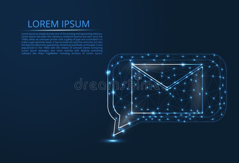 Abstract Image of E-mail. Mail, Letter, Email, Other Concept ...