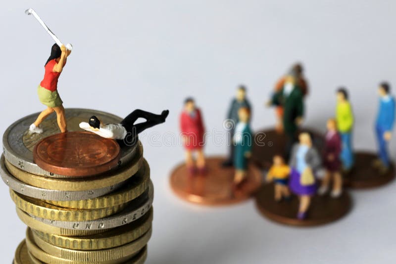 Abstract Image of Economic Inequality Stock Image - Image of economical ...