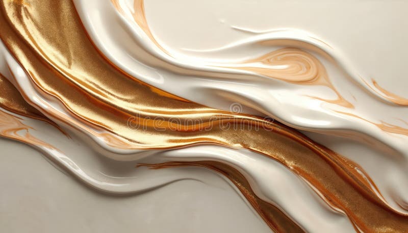 Elegant Gold Background Abstract Waves Product Presentations Stock ...