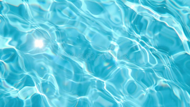 Mint Blue Caustic Abstract with Water Background - 2021 Color Trend ...