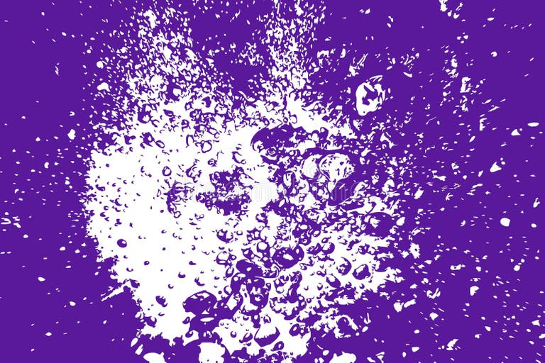 Abstract Image Featuring a Dynamic Splash Pattern with White and Purple ...