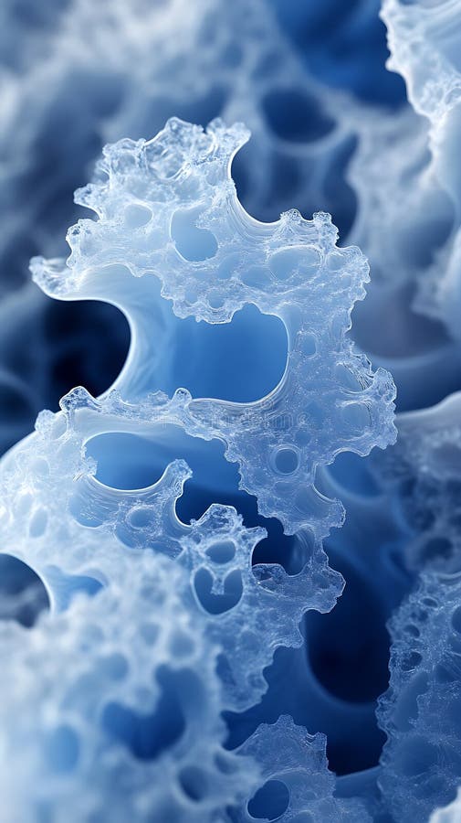 Abstract light blue forms stock illustration. Illustration of detail ...