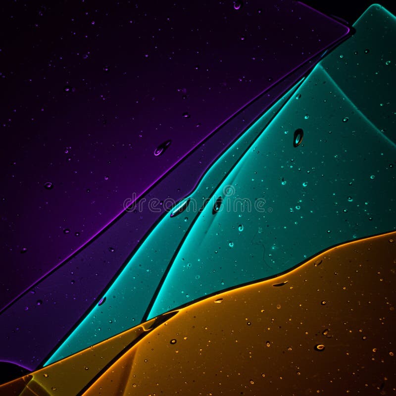 Abstract Image Featuring Overlapping Translucent Planes in Vibrant ...