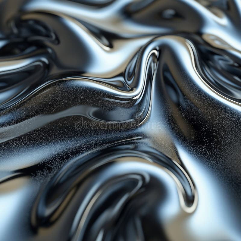 Metallic Shimmer Texture: an Abstract Blue Fabric with Golden Sparks ...