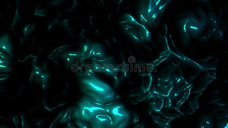 Abstract Teal Liquid Texture Background Image: Swirling, Glossy, Dark ...