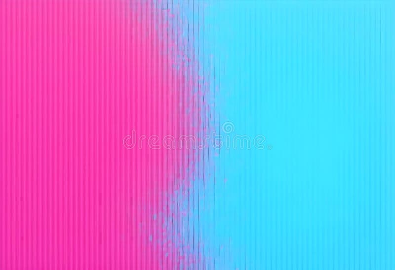 Vertical Lines Divided by Two Vibrant Contrasting Color Hues Stock ...