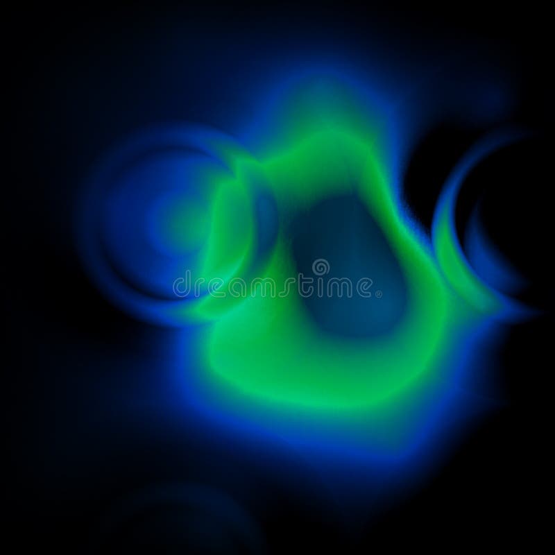 Abstract Image of the Flow of an Energy Blob for Design.3d Stock ...