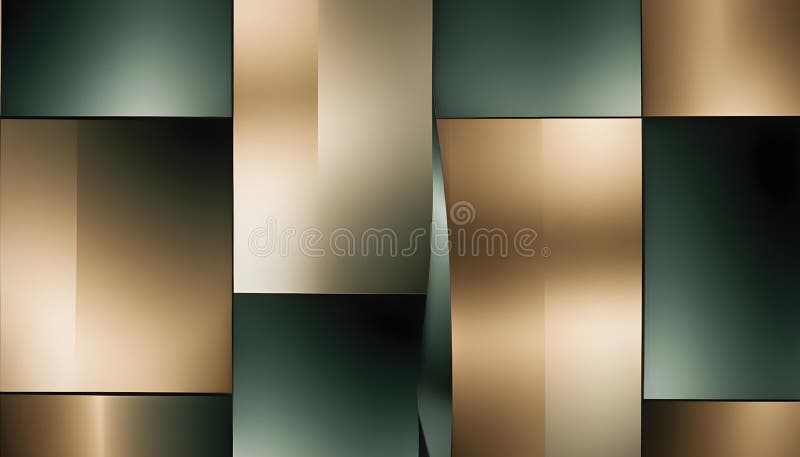 Abstract Image of a Geometric Pattern of Overlapping Rectangular Shapes ...