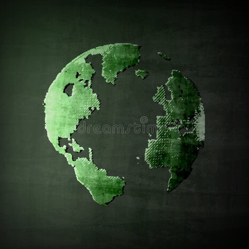 Abstract image of globe stock vector. Illustration of icon - 50639319