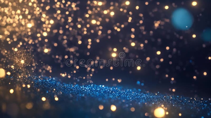 Abstract Background with Glowing Lights Stock Video - Video of magical ...