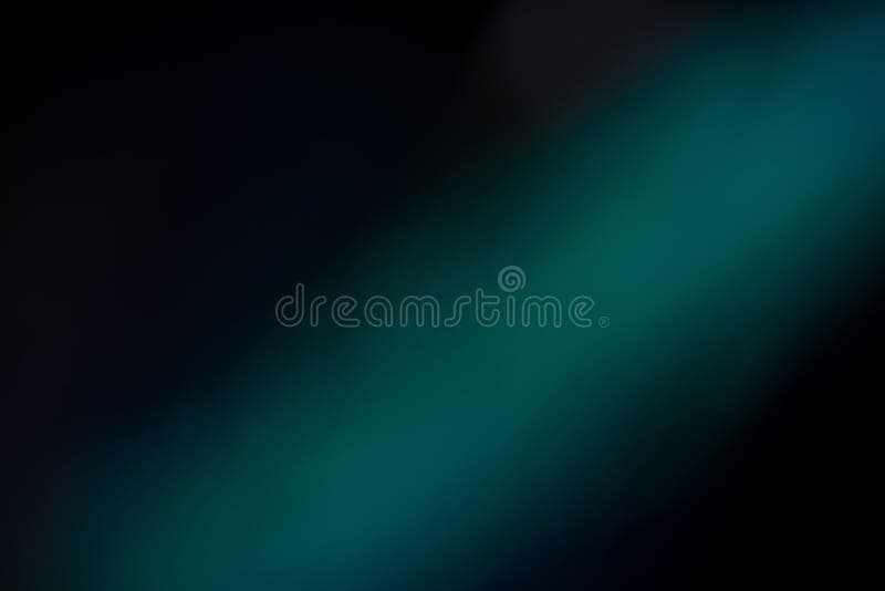 Abstract Image Green Light Leak and Overlay Against a Black Background ...