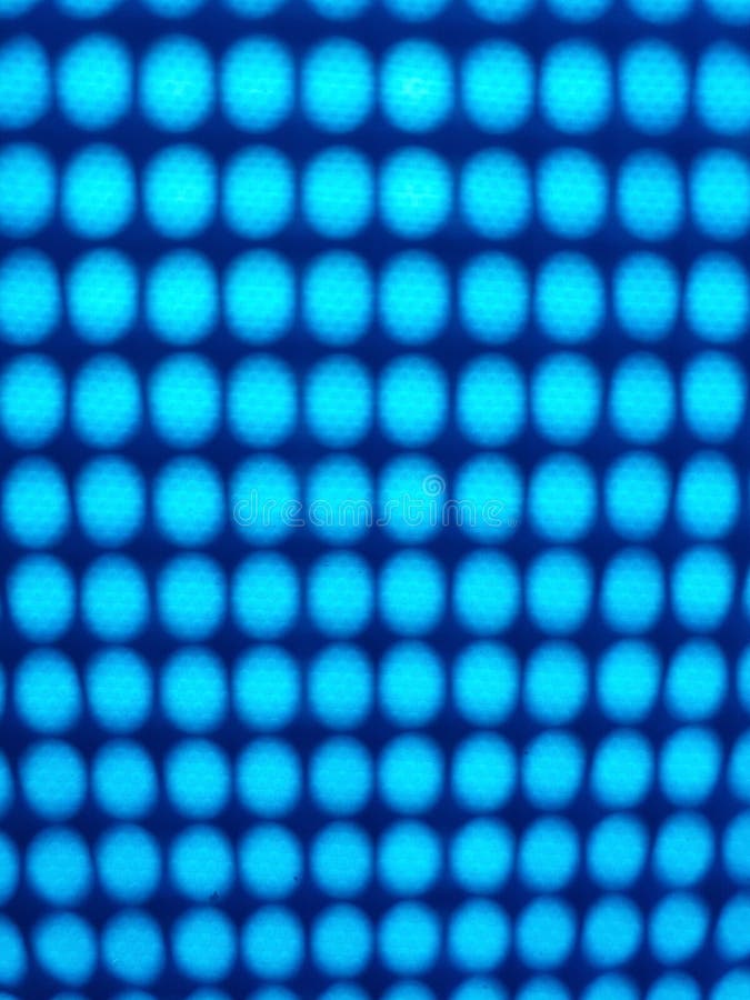 Abstract Image of a Kind of Blue Net with Several Holes. Stock Image ...