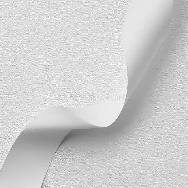 Abstract Gray Textured Surface with Curled Edge Stock Illustration ...