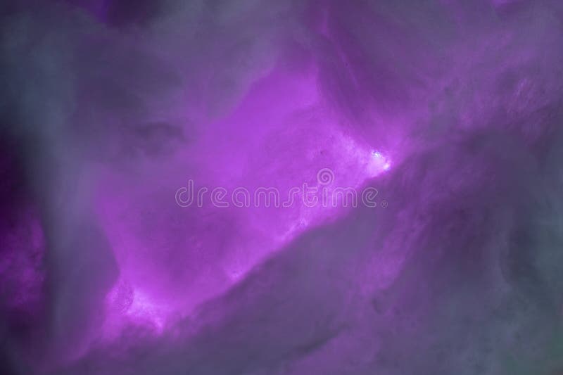 Abstract Image Made Using Colored Light and Cotton Snow, Artificial ...