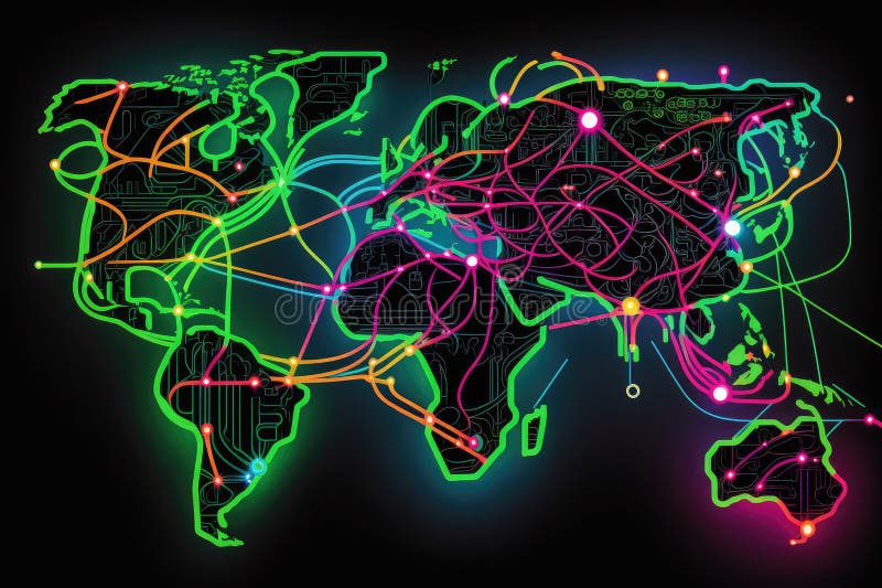 Different Routes Stock Illustrations – 276 Different Routes Stock ...