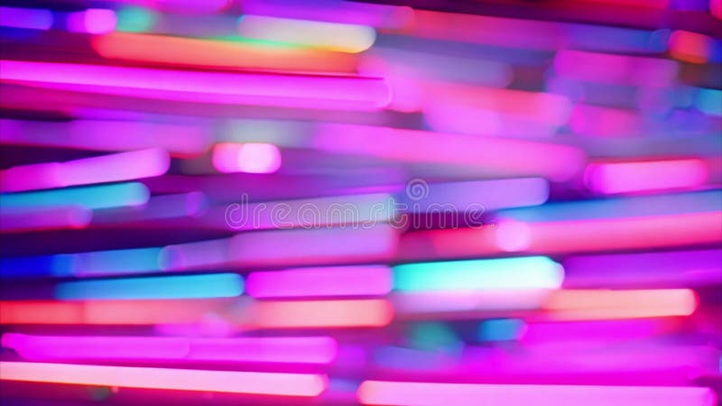 Abstract Neon Lights stock footage. Video of vivid, glowing - 347294514