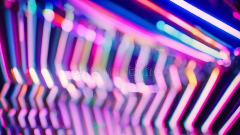Abstract Neon Lights stock footage. Video of pattern - 347226008