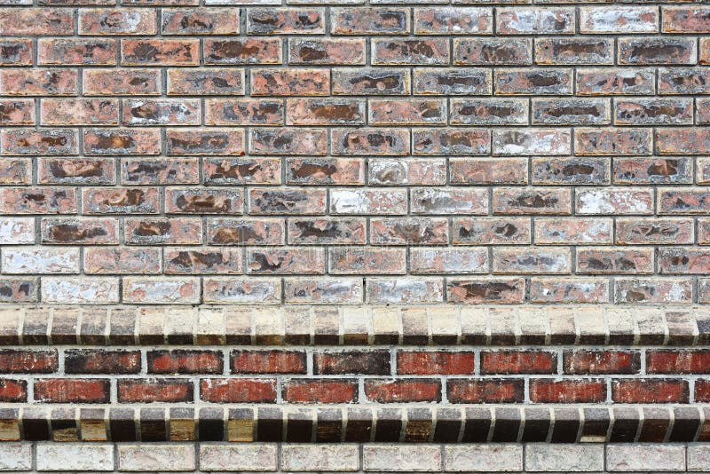 Old Faded Brick Wall Abstract Stock Photo - Image of cracked, brickwork ...