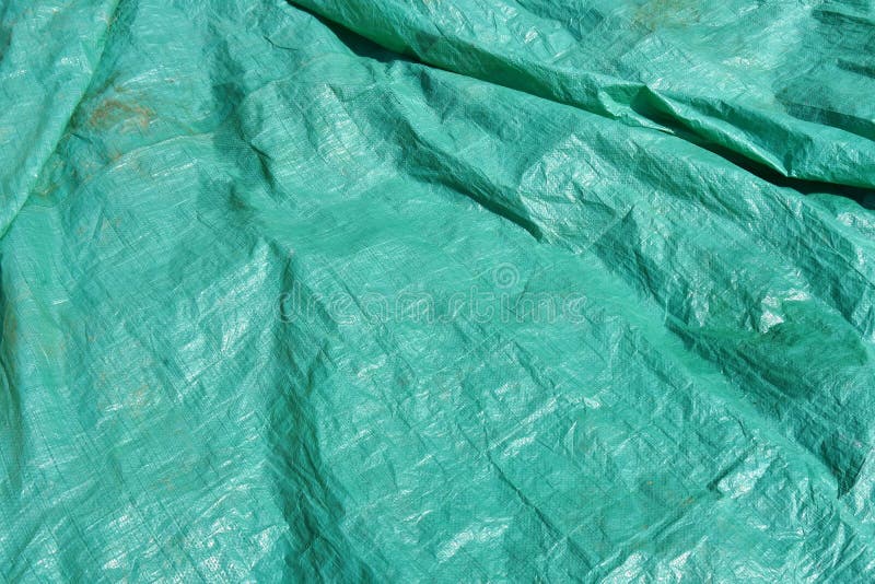 Green Plastic Tarp Abstract Stock Photo - Image of grungy, sheet: 157873074