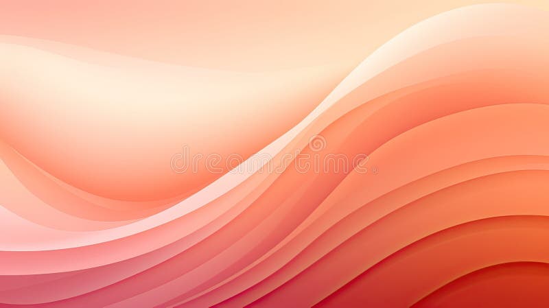 Abstract Image of a Peach Background in the Form of Waves Stock ...