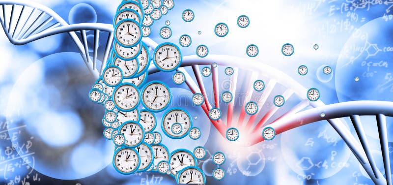 Abstract Image of a Person S Profile Symbolically Composed of Dials of ...