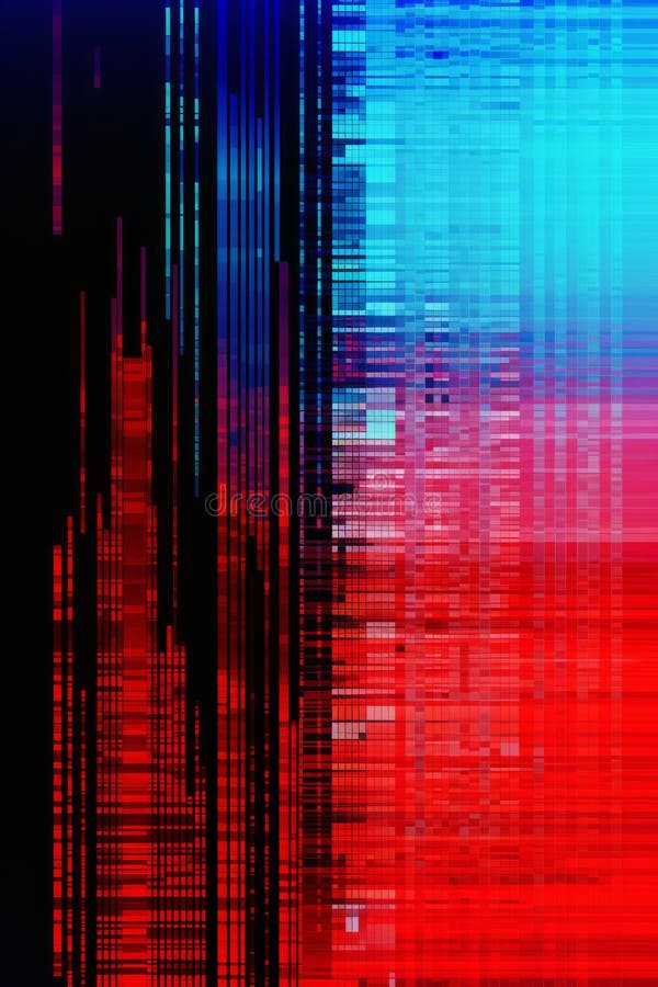 An Abstract Image of a Red Blue and Black Background Stock Illustration ...