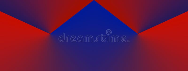 Abstract Image with Red and Blue Gradient Background Stock Illustration ...