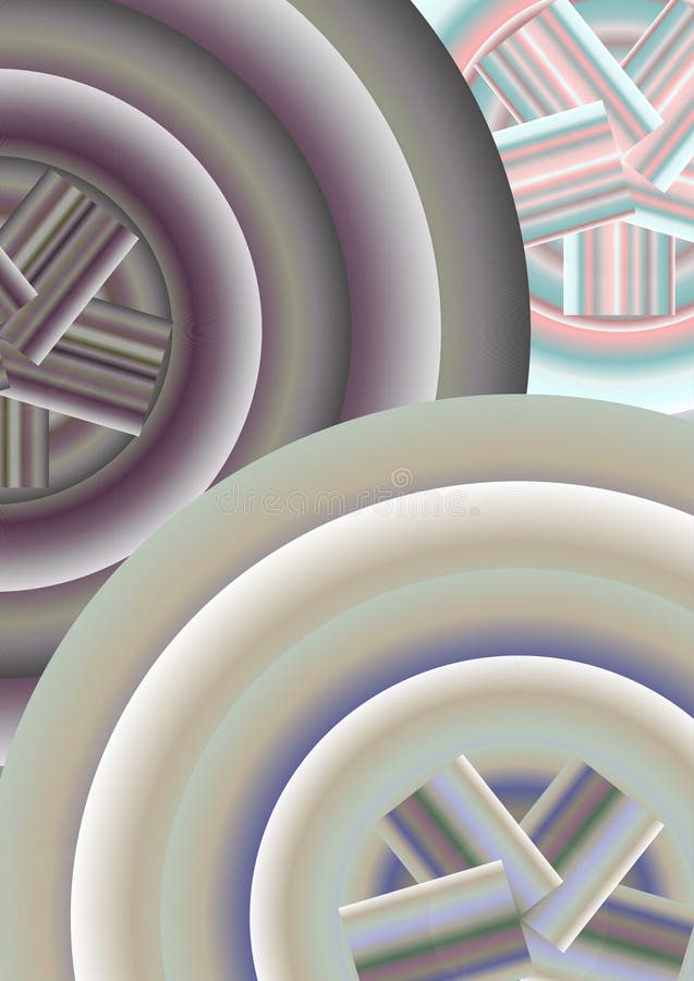 Abstract Image of Round Shapes for Design. Stock Photo - Image of ...