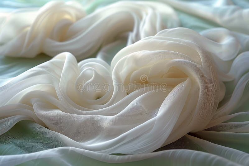Relaxing Abstract Fabric with Gentle, Flowing Texture Stock Photo ...