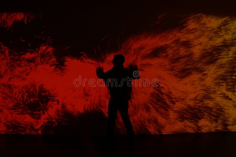 Abstract - soul on fire stock photo. Image of goal, silhouette - 194003584