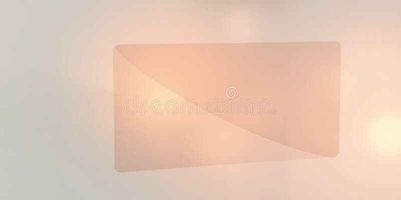 Abstract Image Showing a Rectangular Shape with Rounded Corners and ...