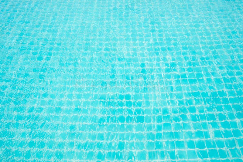 Abstract Image Surface of Blue Swimming Pool Water. Stock Image - Image ...