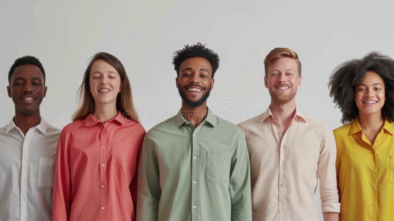 Abstract Image Symbolizes Community People Gather Become Group of ...