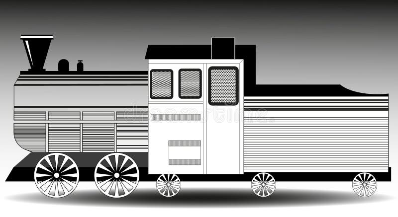 Abstract image of train stock vector. Illustration of lines - 63433097