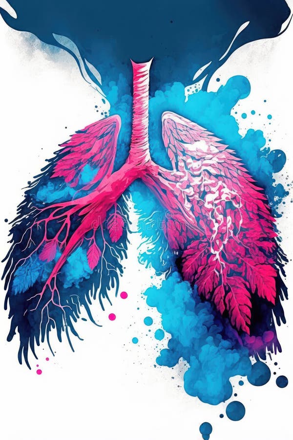 Breath of Resilience: an Abstract Depiction of Lung Cancer. Generative ...