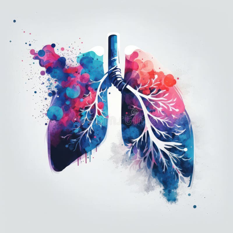 Breath of Resilience: an Abstract Depiction of Lung Cancer. Generative ...
