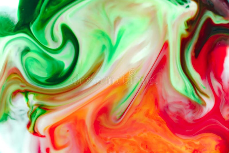 Abstract Images of Multiple Colors Mixed Together To Form a Pattern ...