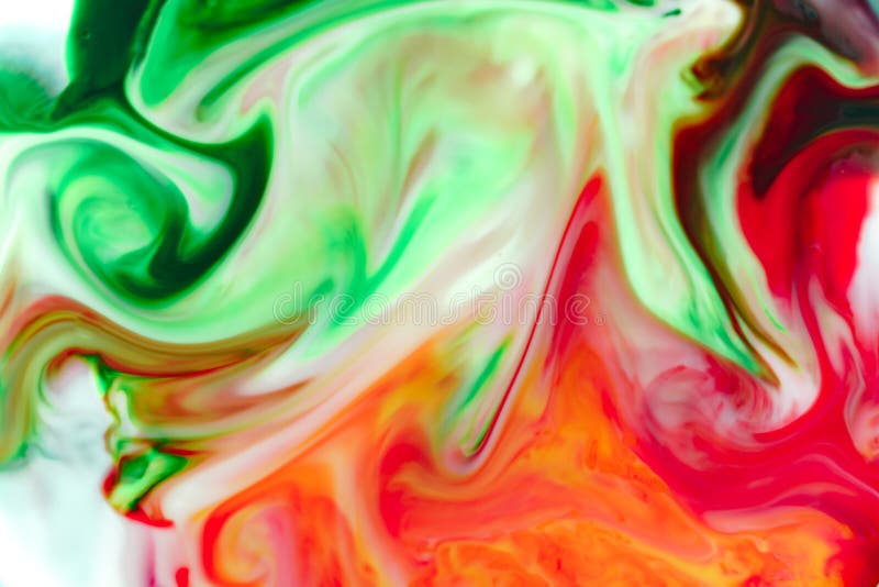 Abstract Images of Multiple Colors Mixed Together To Form a Pattern ...