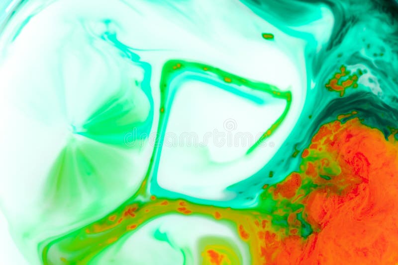 Abstract Images of Multiple Colors Mixed Together To Form a Pattern ...