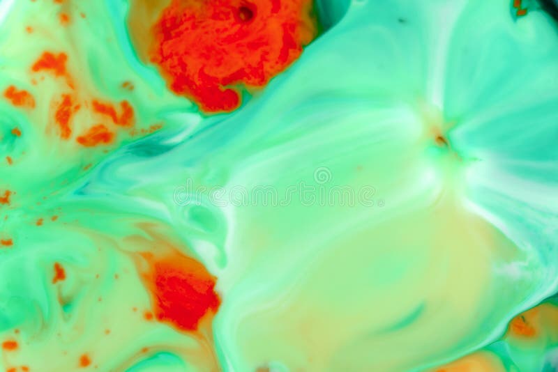 Abstract Images of Multiple Colors Mixed Together To Form a Pattern ...