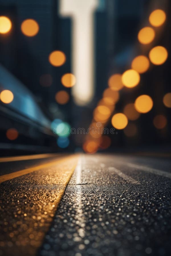 Abstract Images of Roads and Routes, Emphasizing Direction and Purpose ...