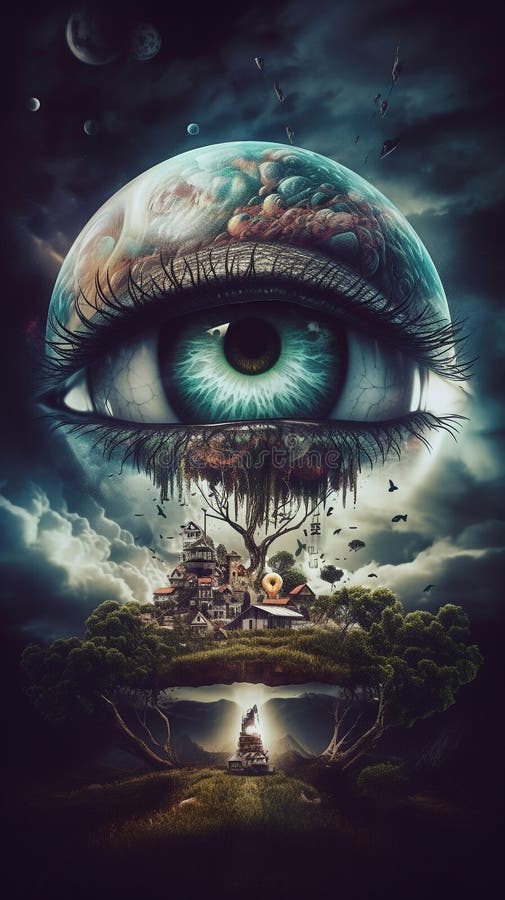 Abstract Imagination Illustration Design for Wallpaper Backgrounds ...