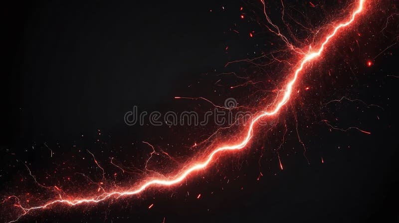 Abstract Impact of Red Glowing Light Particles with Lightning Sparks on ...