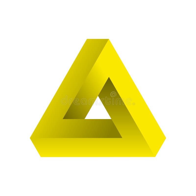 Abstract Impossible Objects. Vector Illustrstion Stock Illustration ...