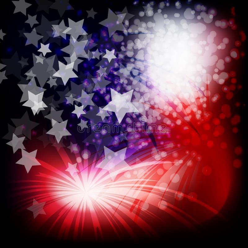 Abstract independence day stock illustration. Illustration of abstract ...