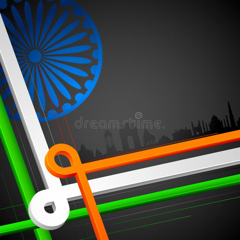 Abstract India stock vector. Illustration of india, green - 25649908
