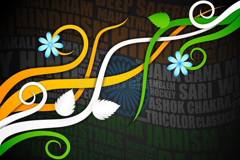 Abstract Indian Background stock illustration. Illustration of ...