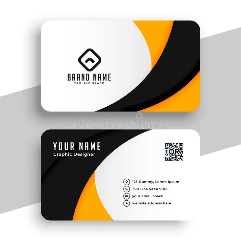 Abstract Individual Id Card Template for Corporate Info Stock ...